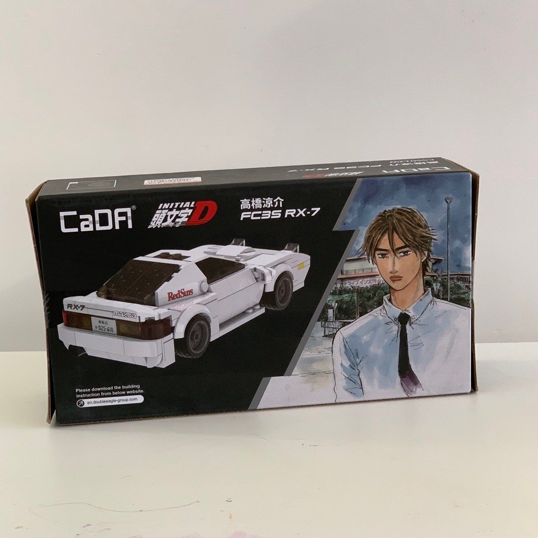 2部 CaDA 頭文字D Initial D 跑車 積木， AE86 + RX-7，共2部，不散賣, 興趣及遊戲, 玩具 & 遊戲類 ...