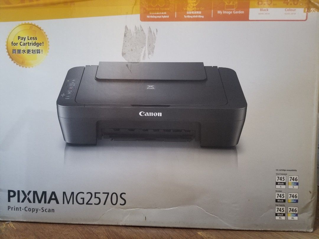 Canon Pixma MG2570s, Computers & Tech, Printers, Scanners & Copiers on ...
