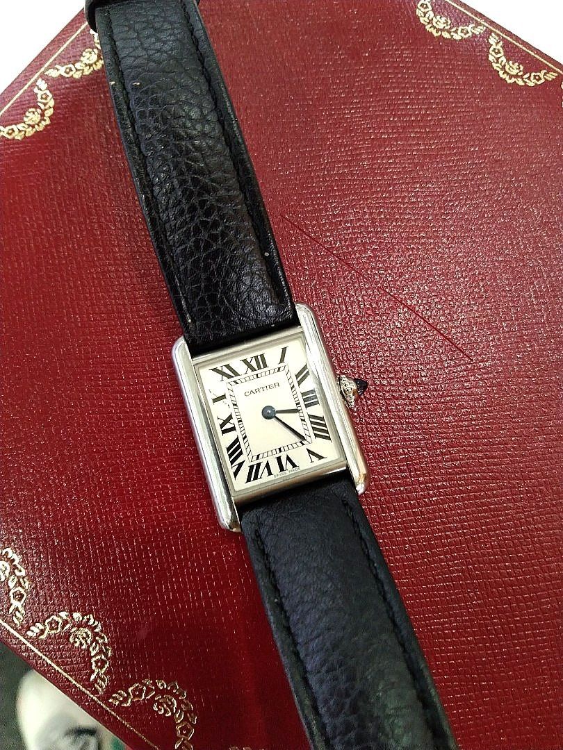 Cartier Tank must small, Luxury, Watches on Carousell