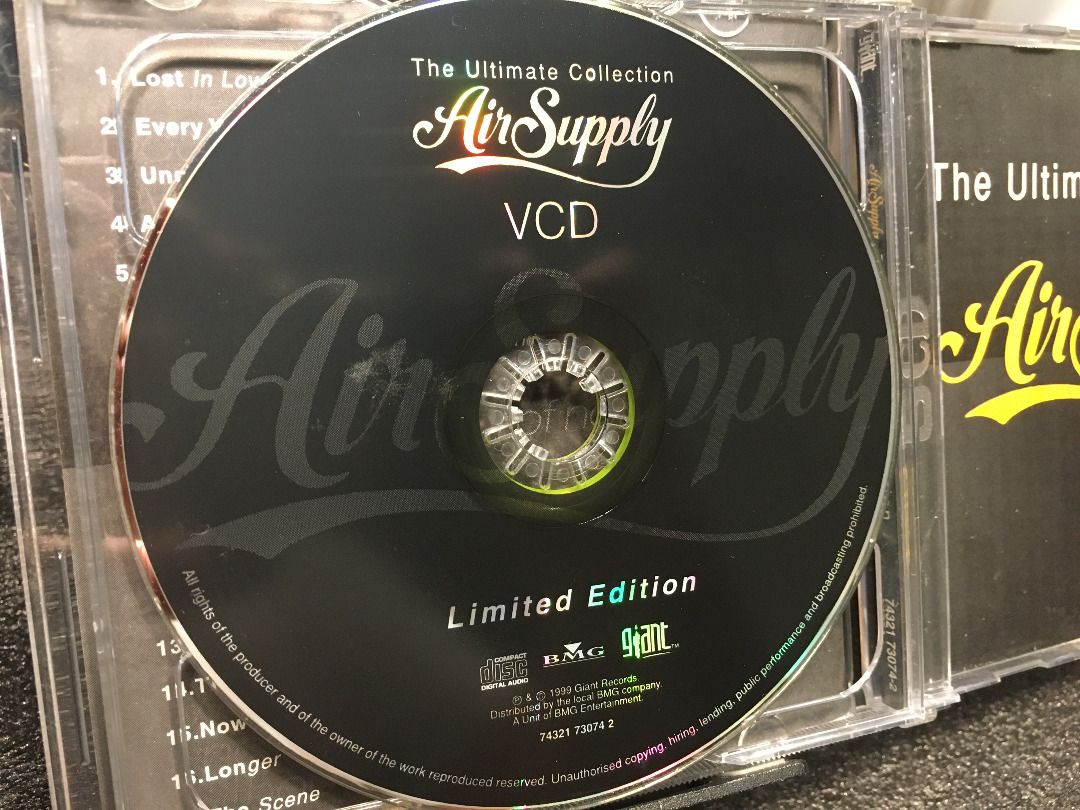 CD & VCD - Air Supply - The Ultimate Collecton (2-Discs), Hobbies ...