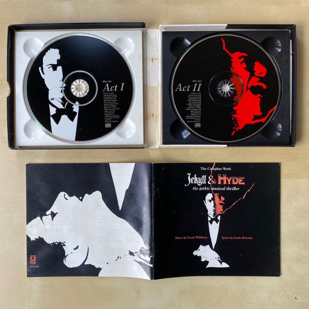 CD丨Jekyll & Hyde (The Gothic Musical Thriller) (The Complete Work) (2CD ...