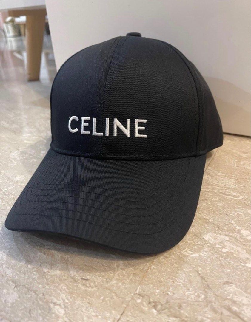 Celine Black Cap, Men's Fashion, Watches & Accessories, Caps & Hats on ...
