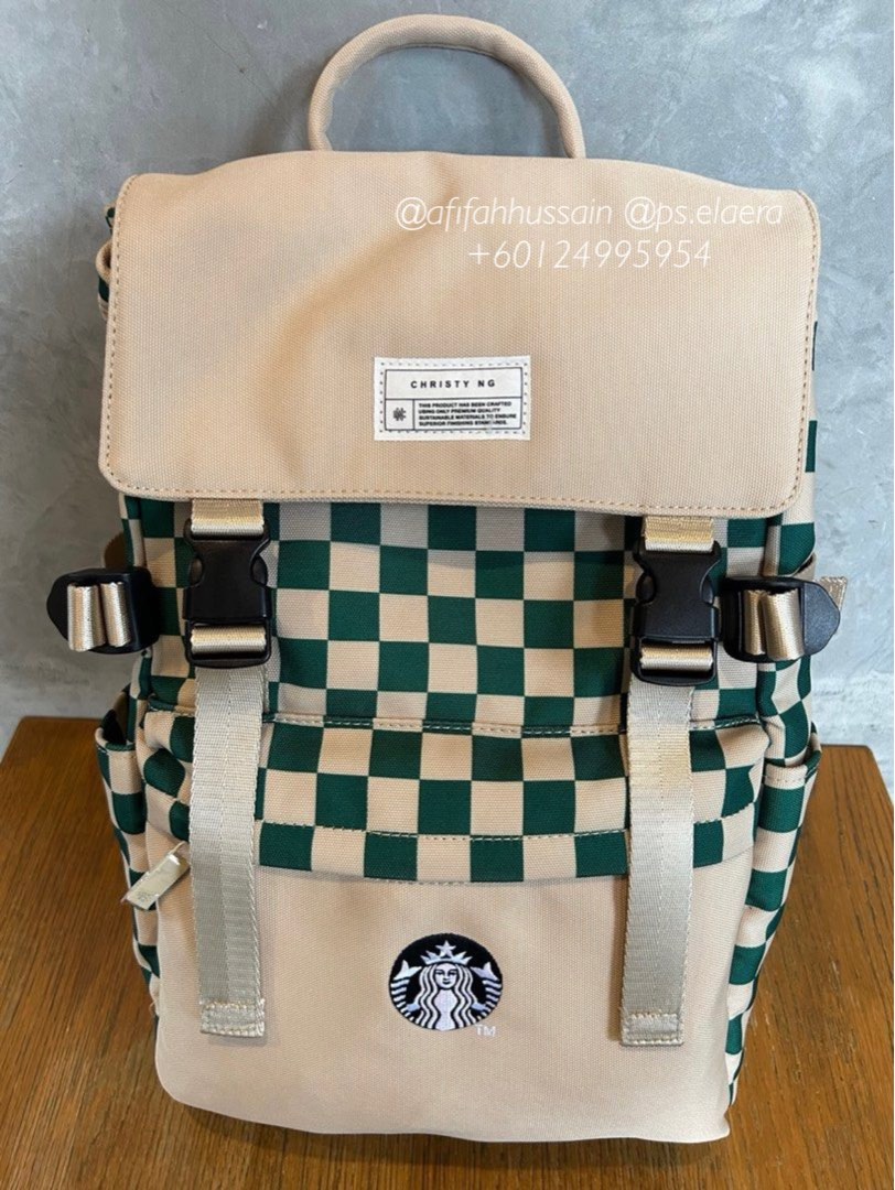 Christy Ng + Starbucks Backpack Limited Edition, Hobbies & Toys ...