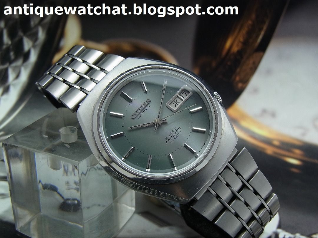 CITIZEN LEOPARD 28800 26 JEWELS AUTOMATIC 1973's, Men's Fashion, Watches & Accessories, Watches ...