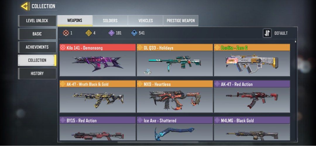 CODM S1 Frame Account, Video Gaming, Video Games, Others on Carousell