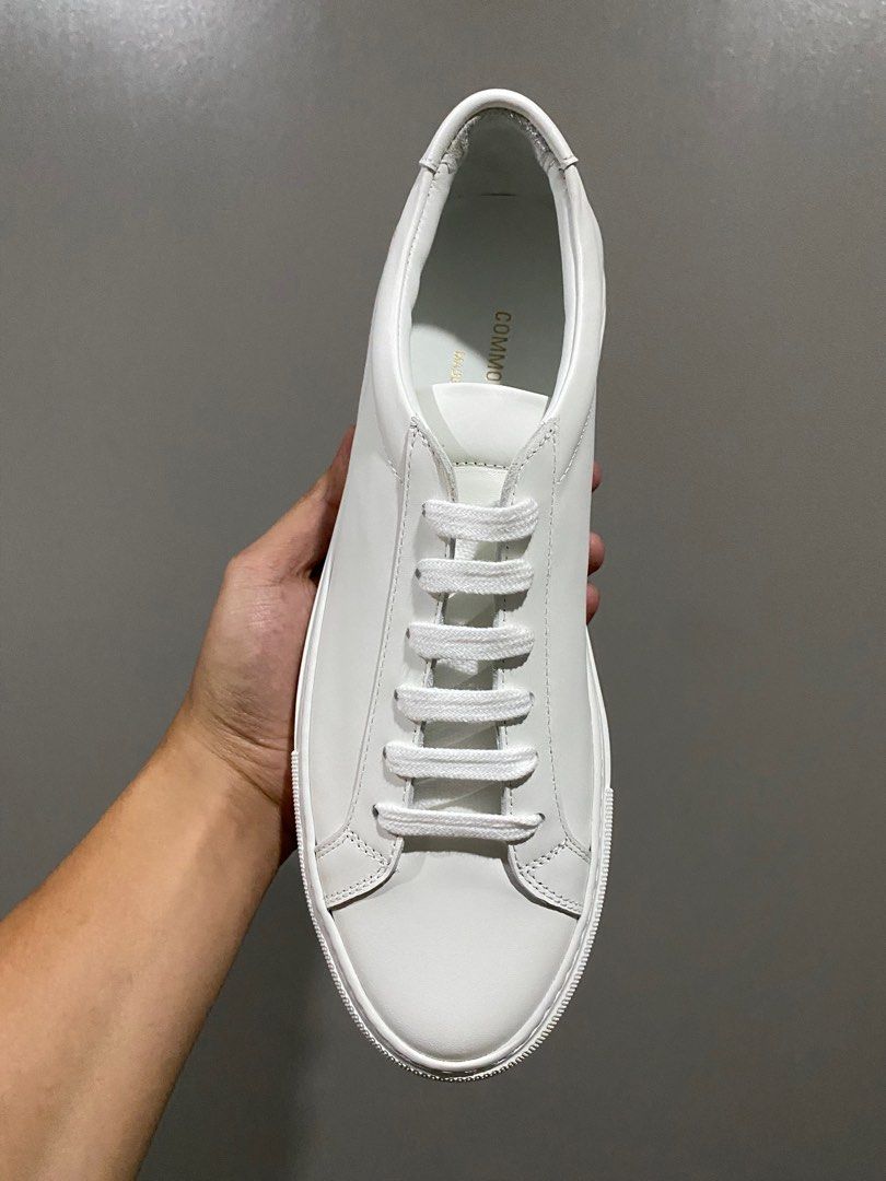 Common Project Achilles Low White, Men's Fashion, Footwear, Casual ...