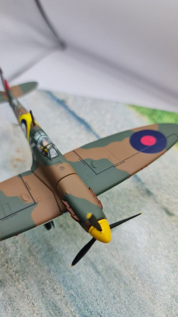 Corgi Model supermarine spitfire in decent condition. Box is worn ...