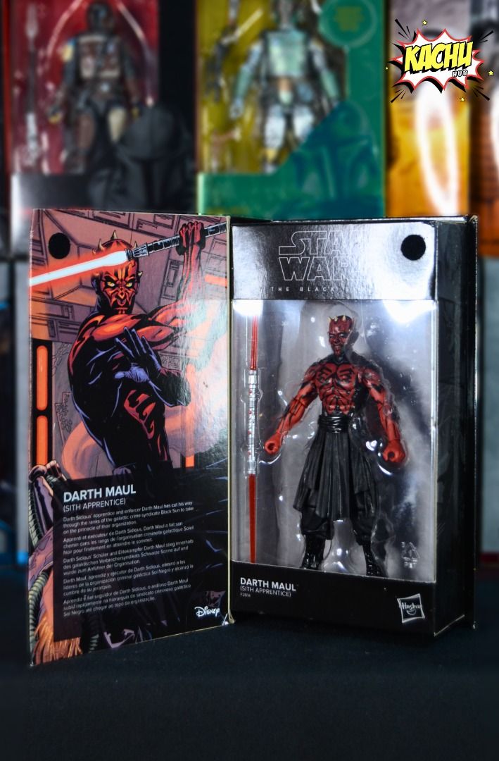 Darth Maul Sith Apprentice | Star Wars Black Series, Hobbies & Toys ...
