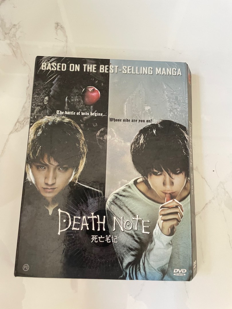 Death Note, Hobbies & Toys, Music & Media, CDs & DVDs on Carousell