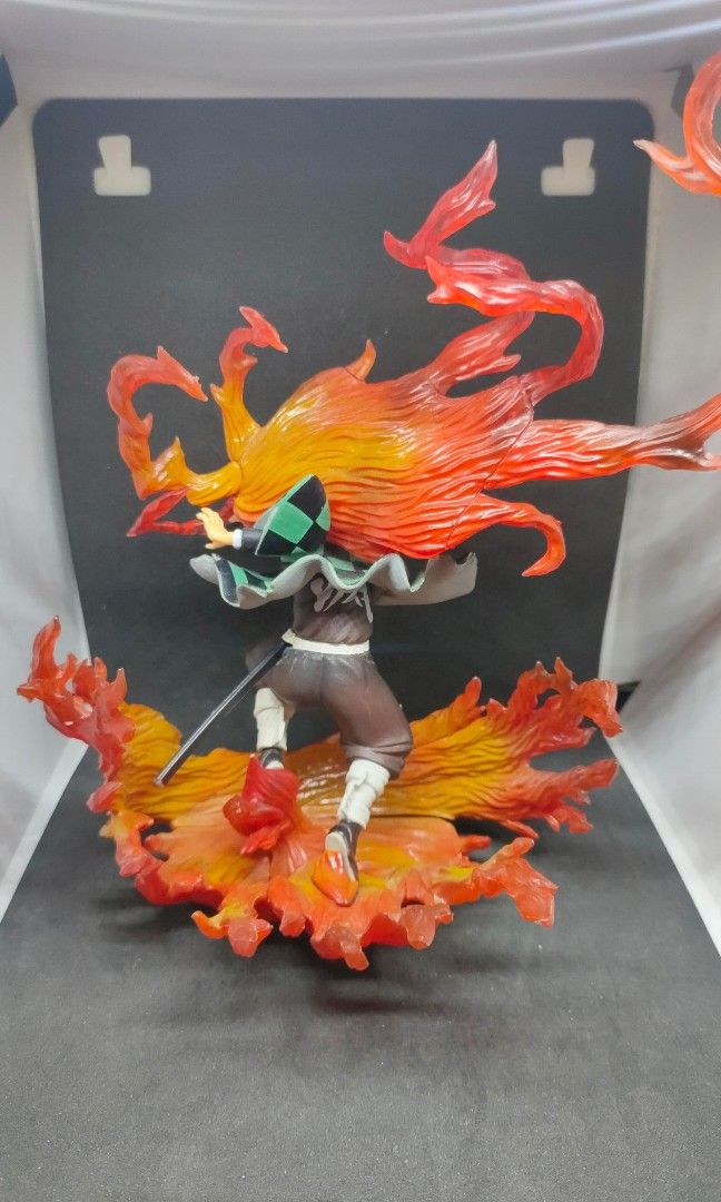 Demon Slayer- Tanjiro Fire Figure on Carousell