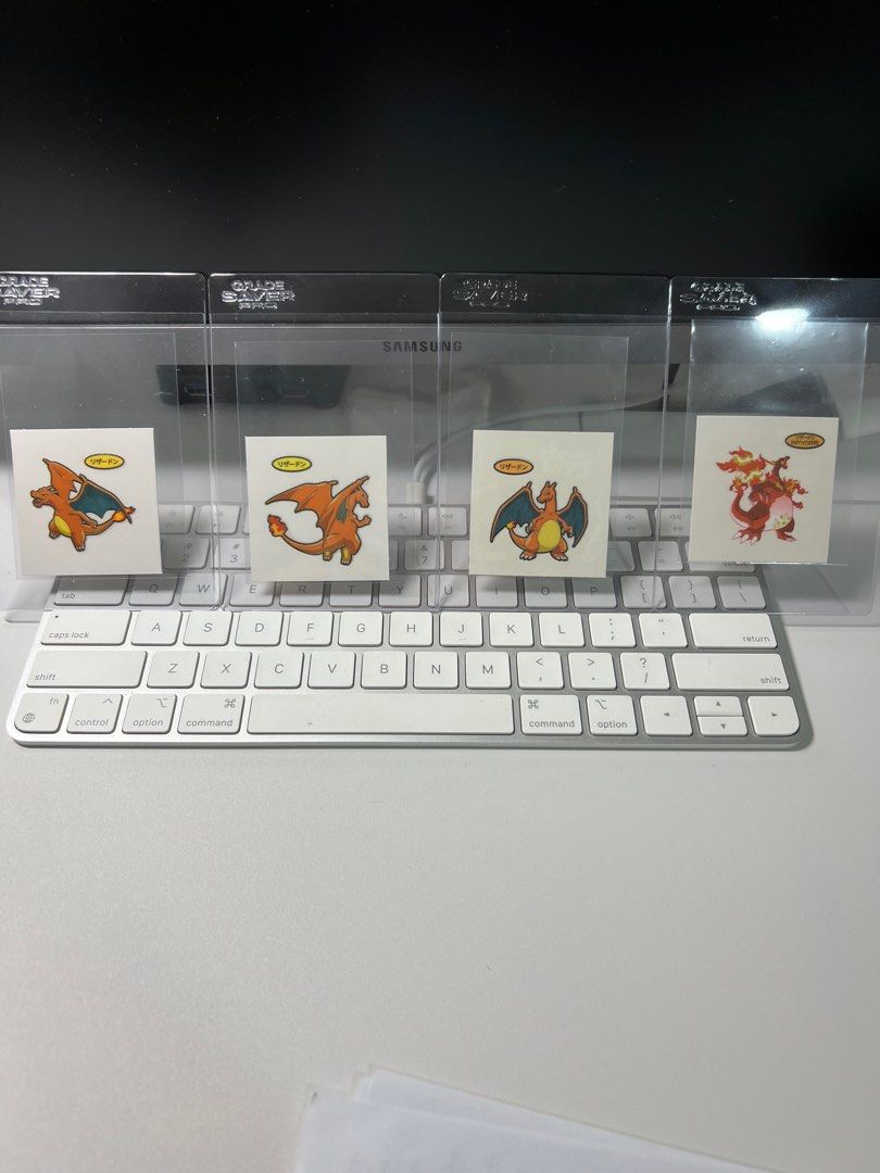 DISCONTINUED Charizard Japan Exclusive Pokemon Card Sticker Pokemon Pan ...