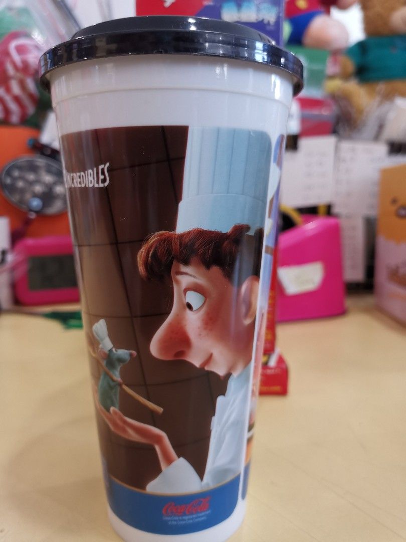 DISNEY PIXAR RATATOUILLE Movie Merchandise Collection Cinema Cup ...