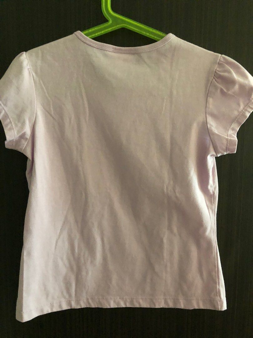 Disney Princess Rapunzel Light Purple Tee Top 10, Babies & Kids, Babies ...