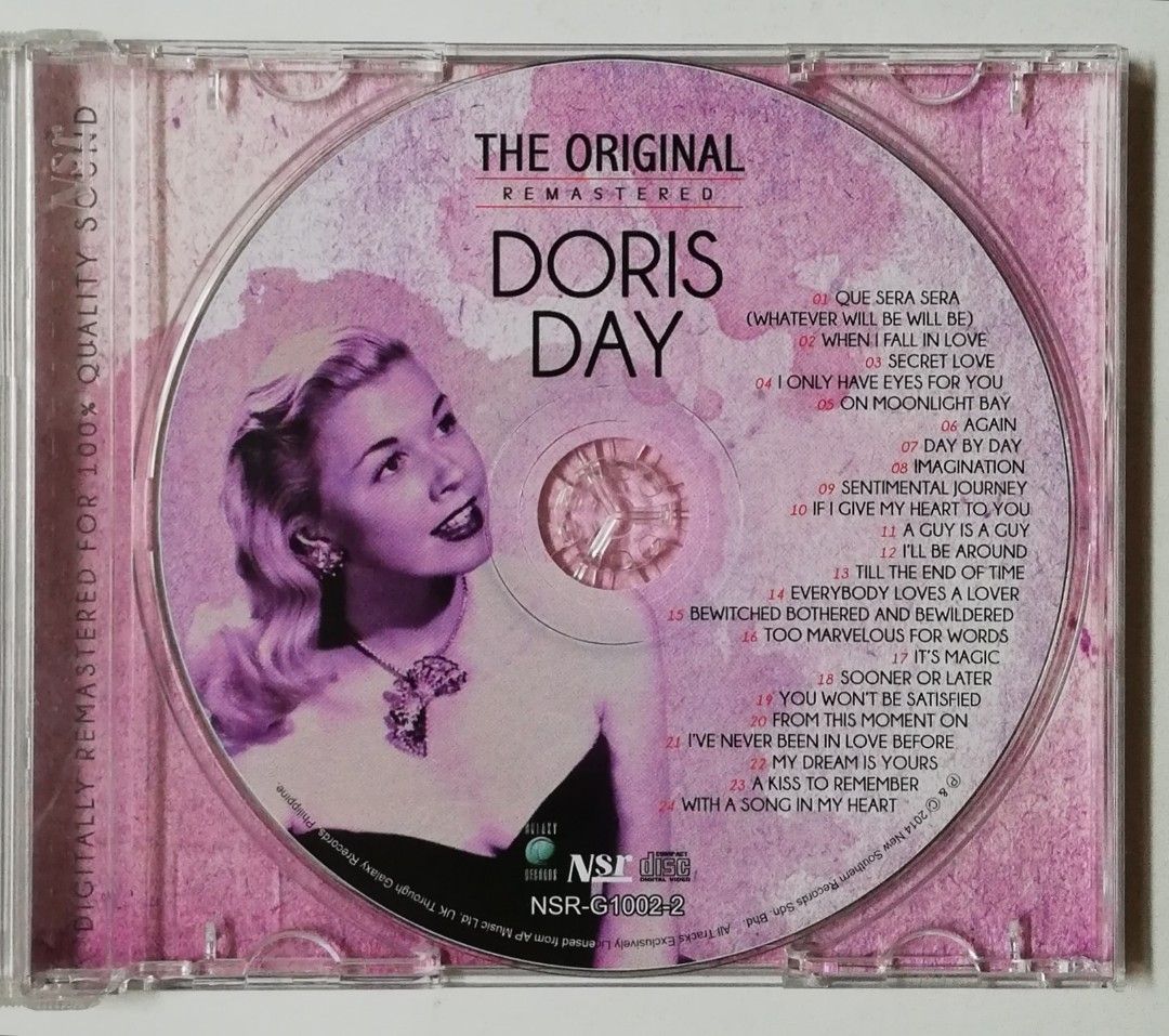 Doris Day The Original Remastered CD D37, Hobbies & Toys, Music & Media ...