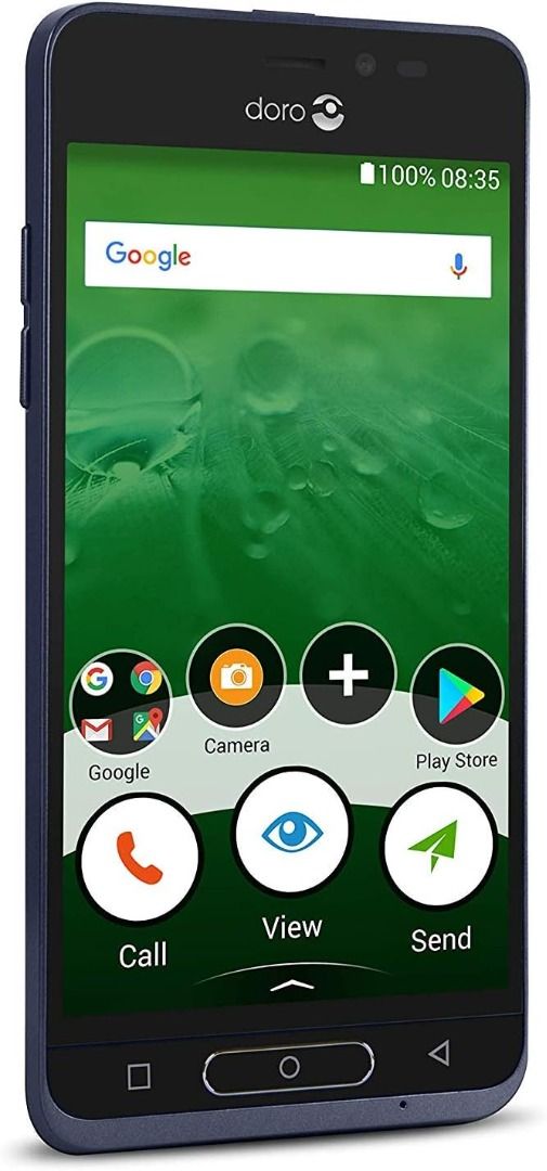 Doro 8035 Unlocked 5 MP Camera Smartphone for Seniors with 5" Display ...