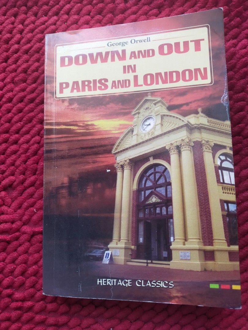 Down and Out in Paris and London by George Orwell, Hobbies & Toys ...