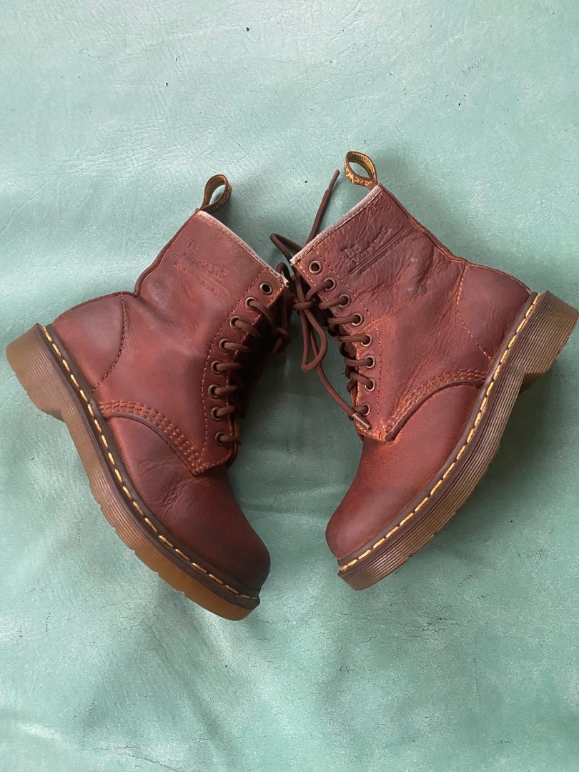 DR MARTENS CRAZY HORSE, Women's Fashion, Footwear, Boots on Carousell