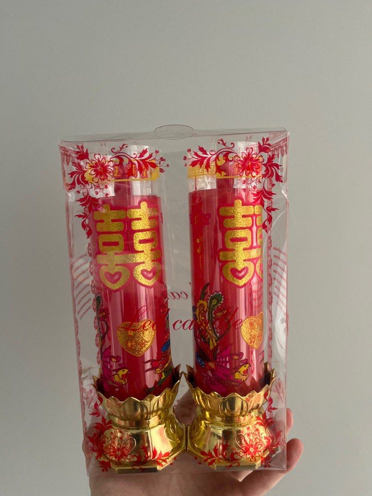 Dragon phoenix candle (LED), Furniture & Home Living, Lighting & Fans ...