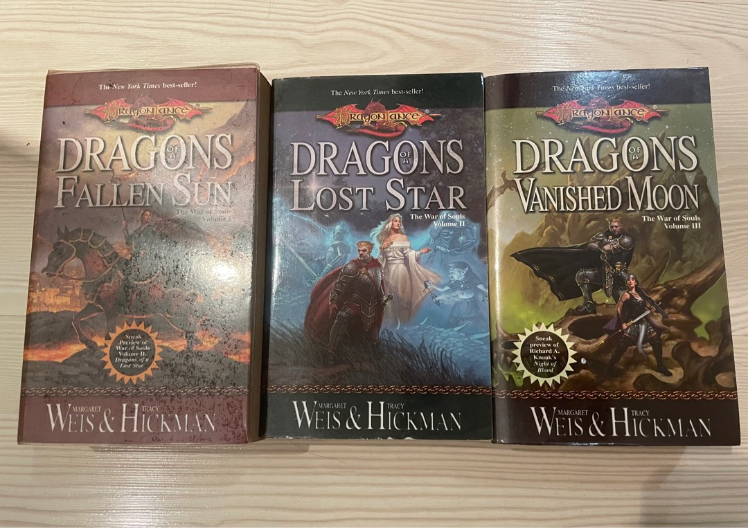 Dragonlance war of souls trilogy, Hobbies & Toys, Books & Magazines ... Dragonlance war of souls trilogy, Hobbies & Toys, Books & Magazines ...