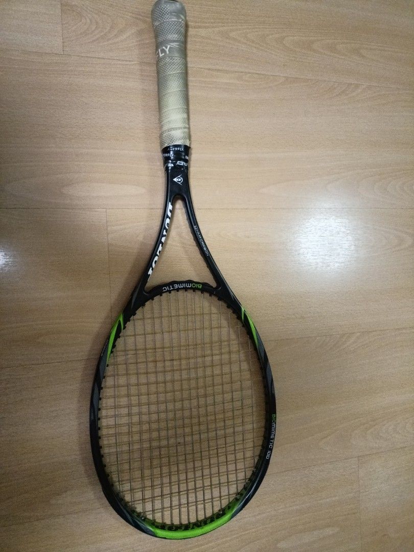 Dunlop Tennis Racket biomimetic 100, Sports Equipment, Sports & Games ...