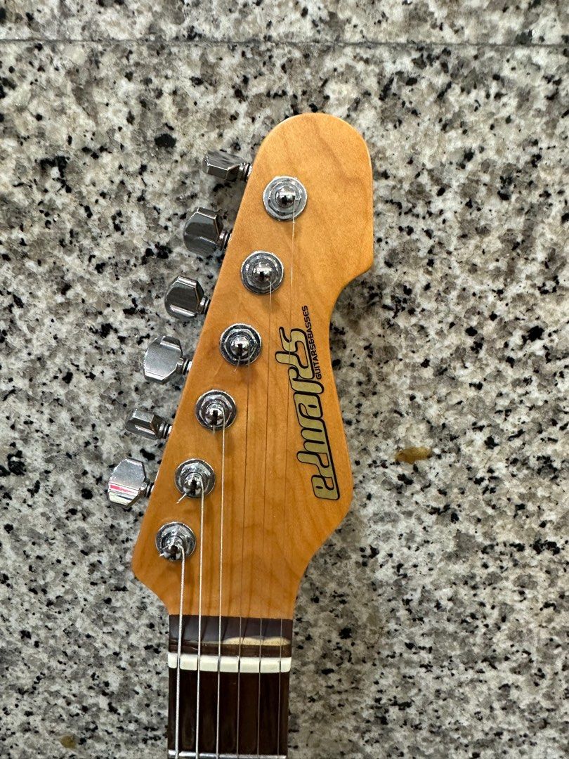 Edwards E-SNAPPER-AL/R (Pearl White) Electric Guitar From Japan ...