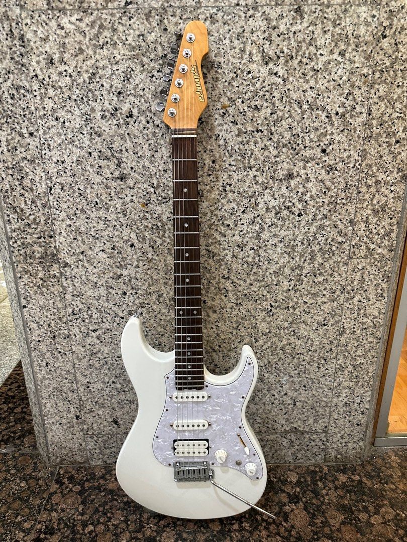 Edwards E-SNAPPER-AL/R (Pearl White) Electric Guitar From Japan ...