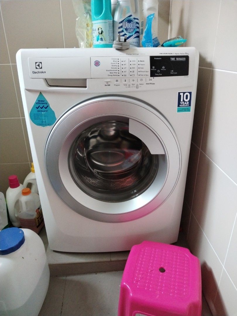Electrolux Washing Machine EWF85743, TV & Home Appliances, Washing ...