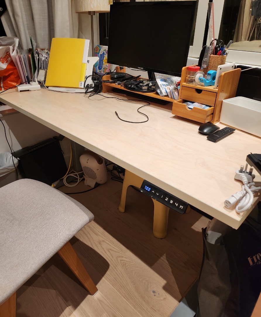 Electronic Height Adjustable Desk + Moving cost (original purchase at ...