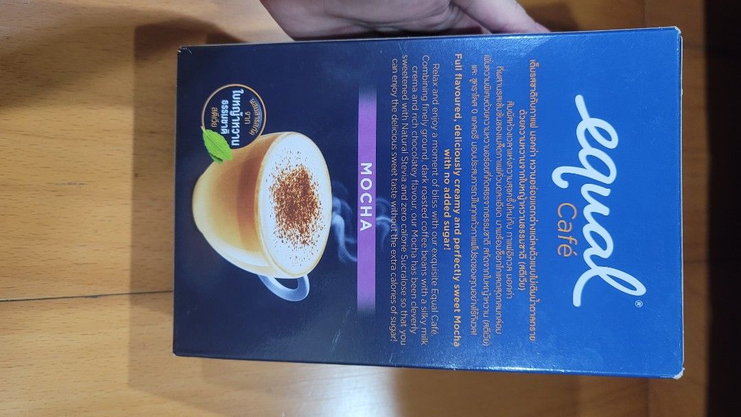 Equal cafe No Sugar Added Mocha 3 sachets, Food & Drinks, Beverages on ...