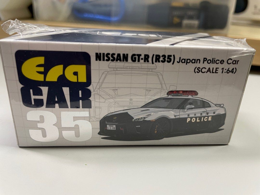 ERA 1:64 Nissan GTR R35 Japan Police car, Hobbies & Toys, Toys & Games ...