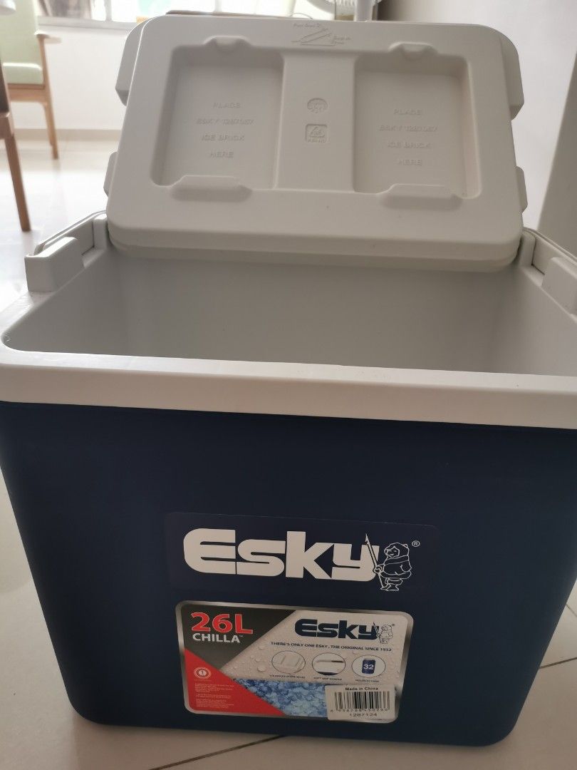 ESKY Cooler Ice Box, Furniture & Home Living, Outdoor Furniture on ...