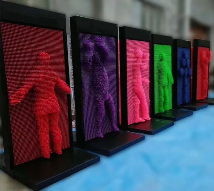 Extra Giant Large Body Life-Size Plastic 3d Pin Wall Impression ...
