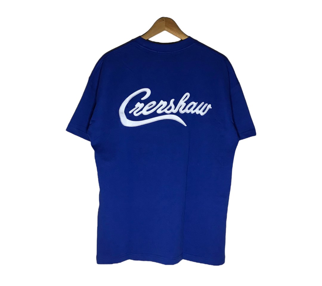 Fear of God Essentials Crenshaw Blue Tee on Carousell