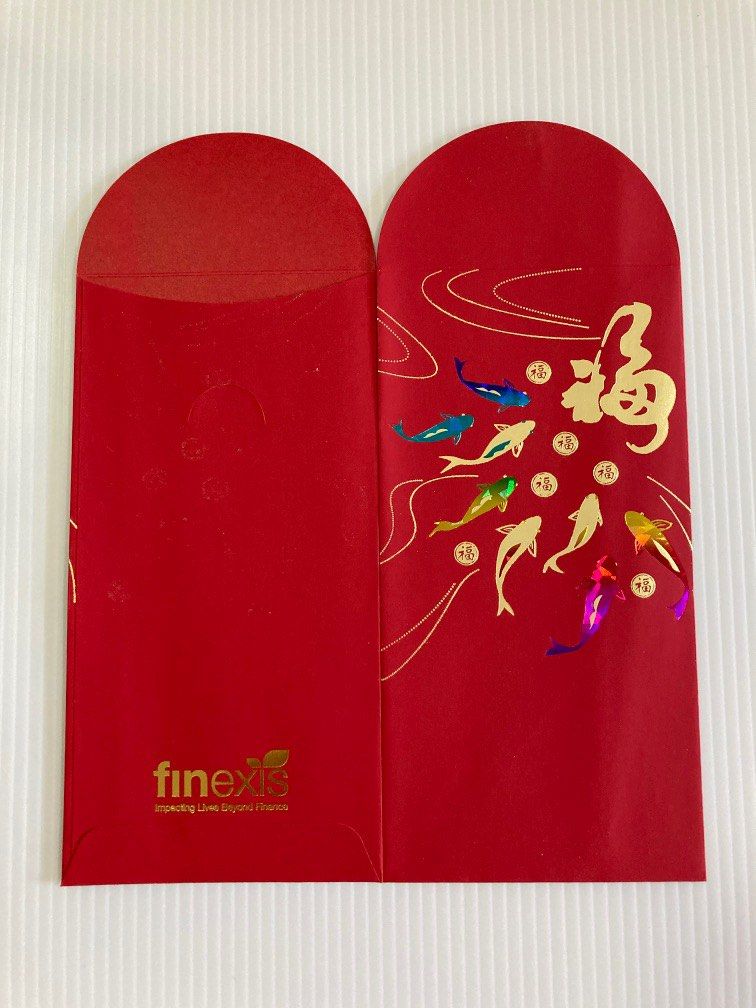 Finexis Ang Pow / Red Packet - 1 pack 8 pcs , Hobbies & Toys ...