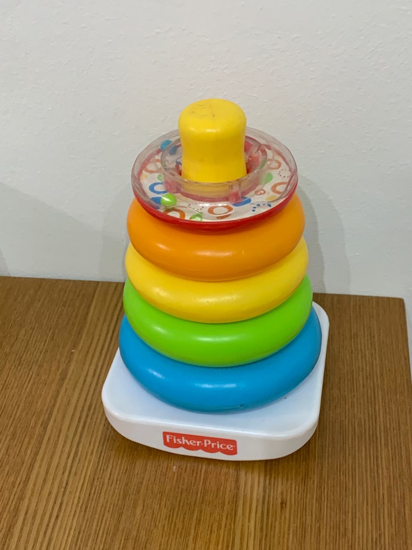 Fisher Price Rock-a-stack Toy for infants and toddlers, Babies & Kids ...