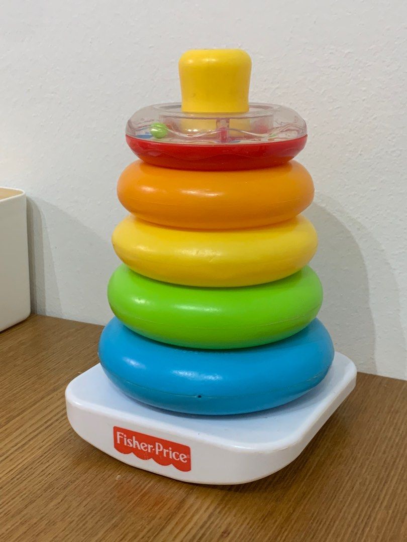 Fisher Price Rock-a-stack Toy for infants and toddlers, Babies & Kids ...
