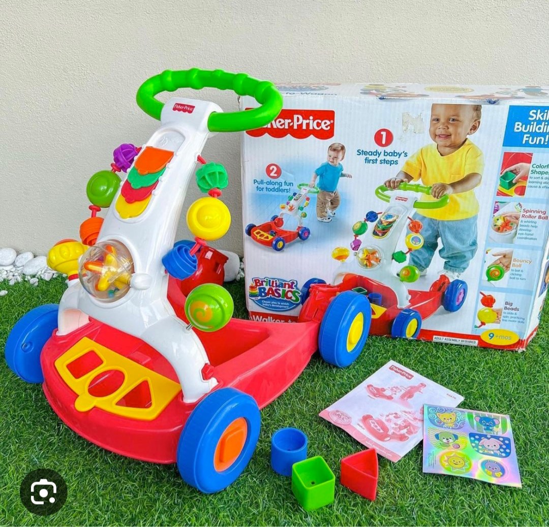 Fisher Price Walker wagon, Babies & Kids, Infant Playtime on Carousell