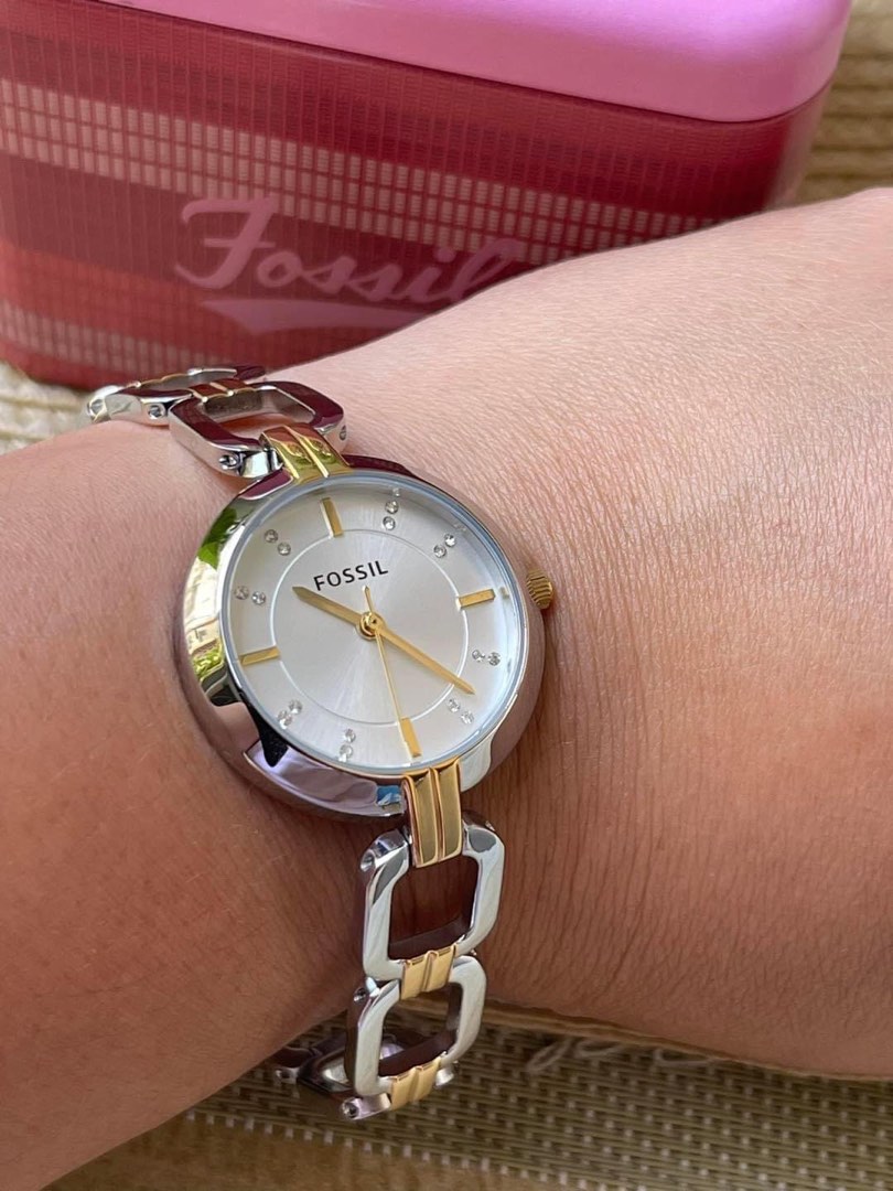 FOSSIL MINI TWO TONE DIAL AUTHENTIC WATCH on Carousell