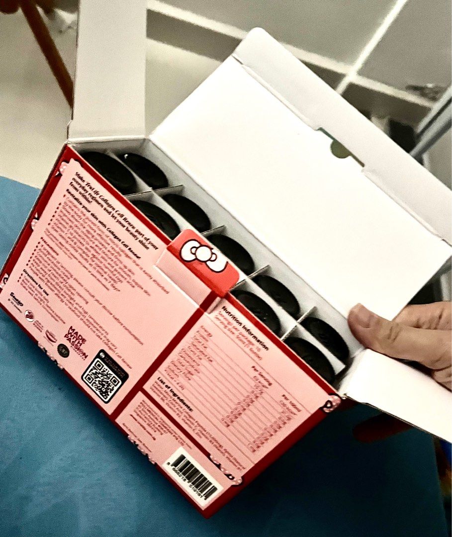 Free empty collagen bottle (2box), Health & Nutrition, Medical Supplies ...