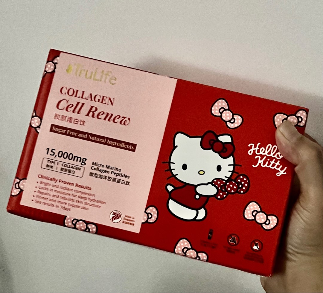 Free empty collagen bottle (2box), Health & Nutrition, Medical Supplies ...