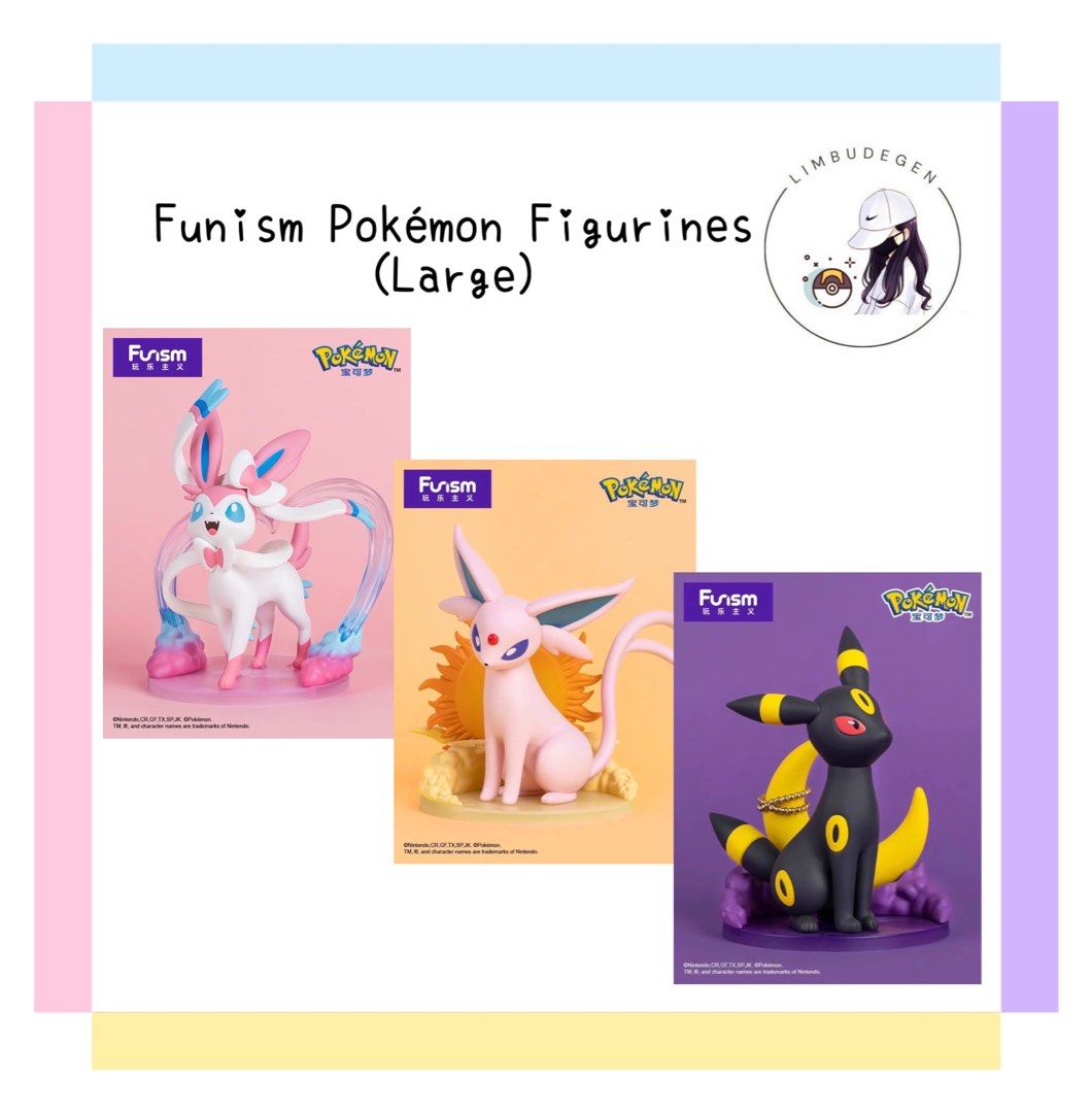 Funism Pokemon Figurines, Hobbies & Toys, Toys & Games on Carousell
