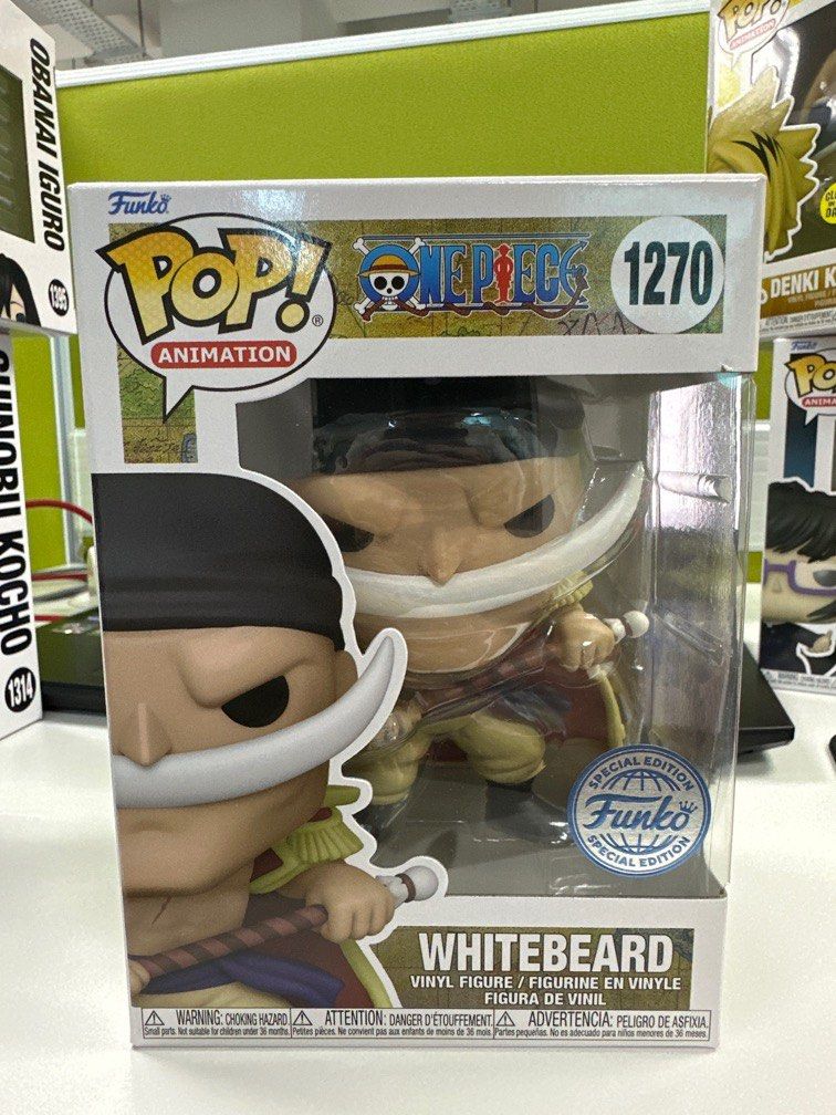 Funko Pop - Whitebeard One Piece, Hobbies & Toys, Toys & Games on Carousell