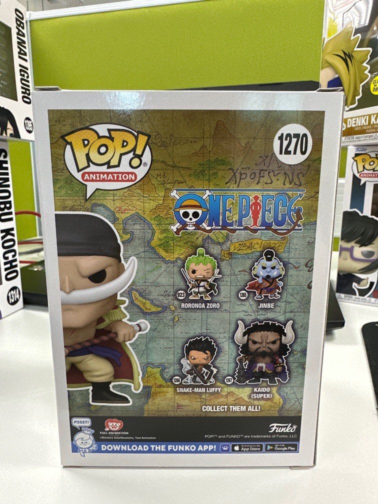 Funko Pop - Whitebeard One Piece, Hobbies & Toys, Toys & Games on Carousell