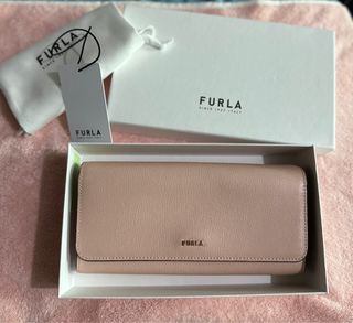 Furla long wallet, Luxury, Bags & Wallets on Carousell