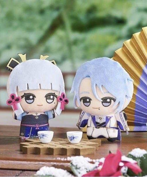 Genshin Ayaka Ayato Chibigurumi Nuis, Hobbies & Toys, Memorabilia & Collectibles, Fan ...