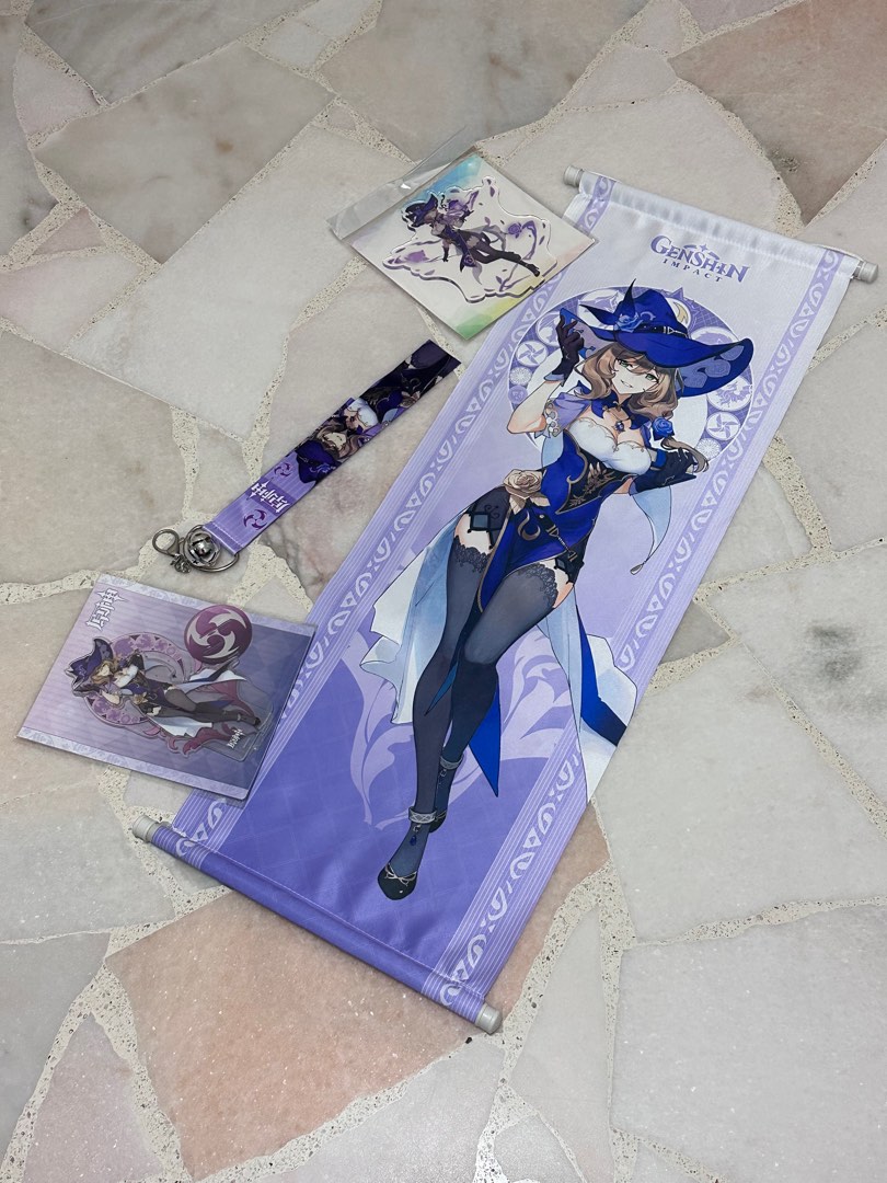 Genshin Impact Lisa Merchandise Packages, Hobbies & Toys, Memorabilia ...