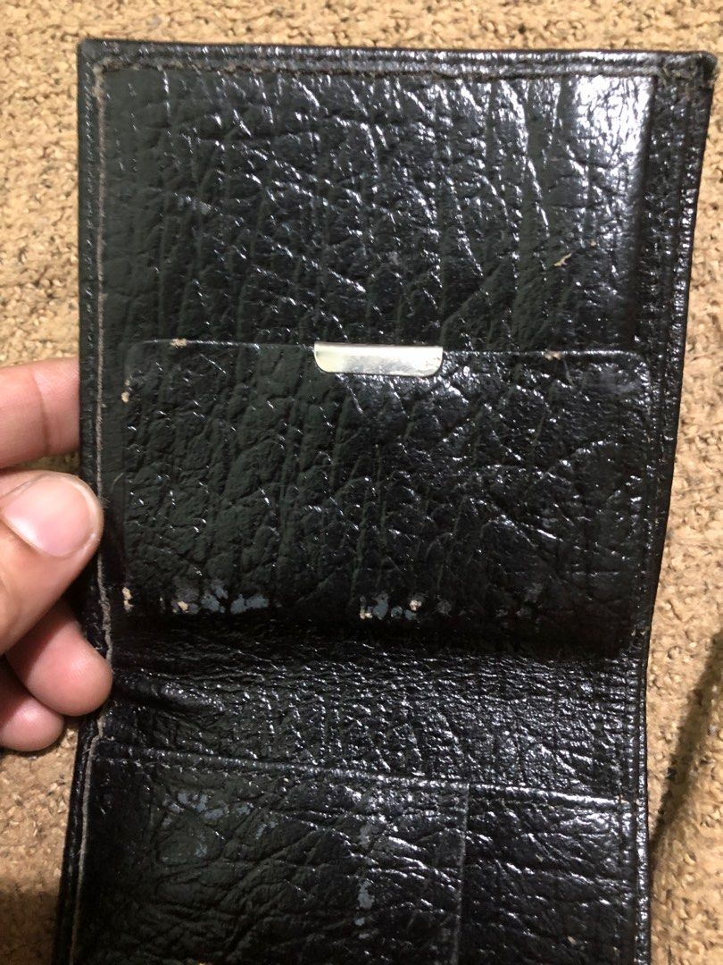 Genuine elephant leather wallet made in thailand on Carousell