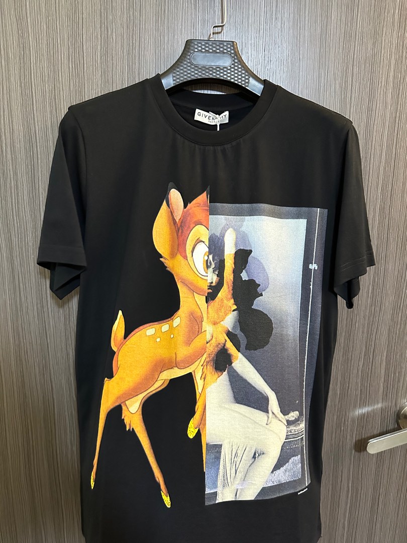Givenchy Bambi tee, Men's Fashion, Tops & Sets, Tshirts & Polo Shirts ...