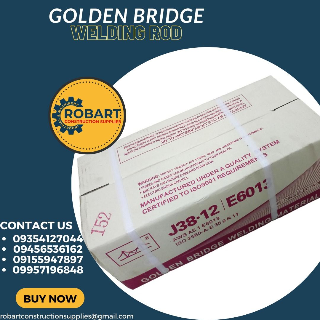 GOLDEN BRIDGE WELDING ROD, Commercial & Industrial, Construction Tools ...