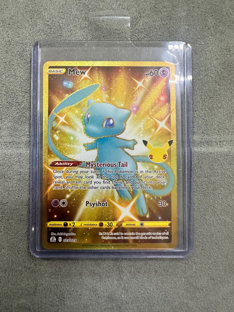 Golden Mew celebrations and Umbreon, Hobbies & Toys, Toys & Games on ...